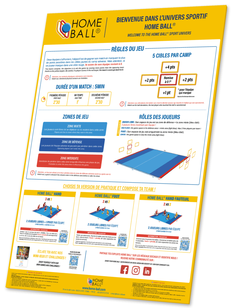 Transportable Home Ball - For a nomadic sports practice!